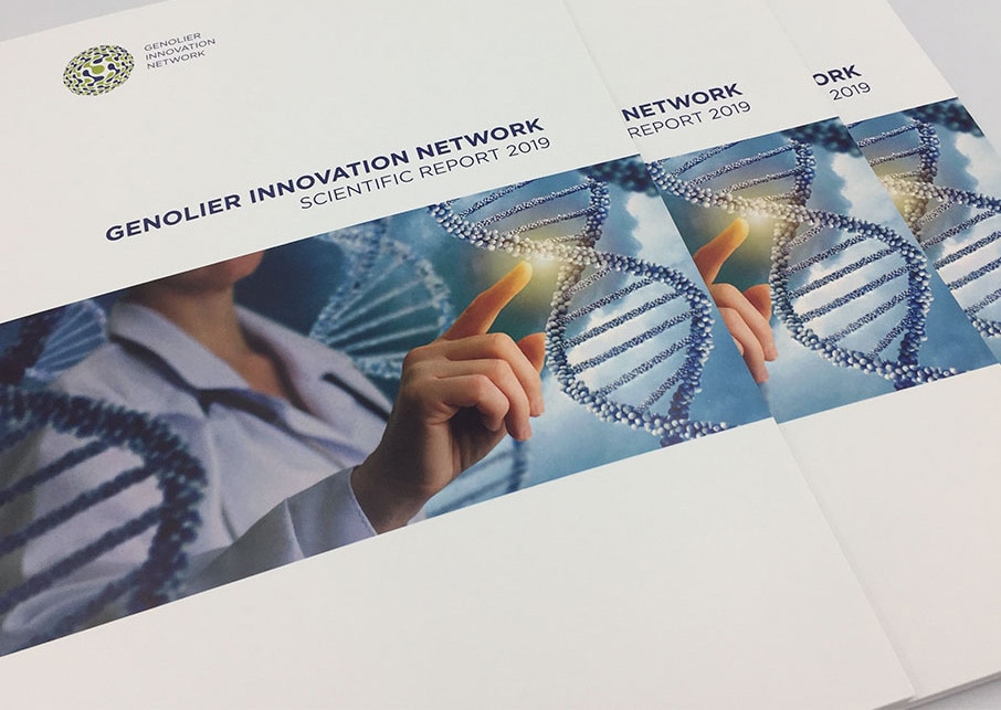 Genolier Innovation Network - Atelierlak - Graphisme
